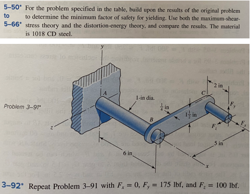 Solved 5−50∗ For the problem specified in the table, build | Chegg.com