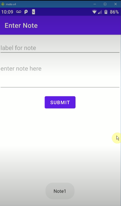 Android mini project it's an application for | Chegg.com