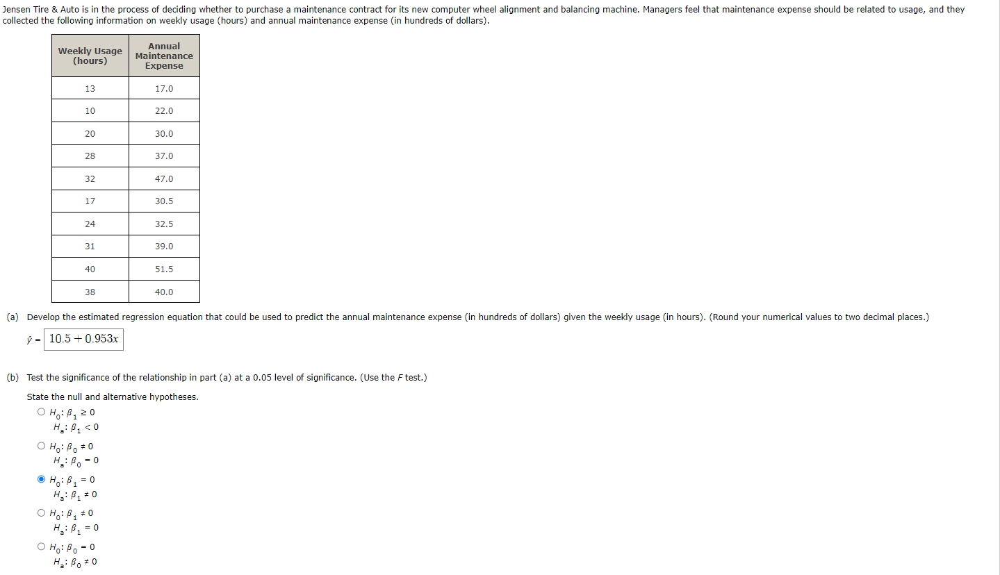 Solved collected the following information on weekly usage | Chegg.com