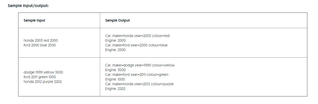 Solved Instructions This PoD is focused on "has-a" | Chegg.com