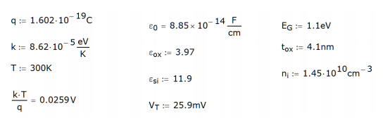 q := 1.602-10-19C k 8.62.10-5 ev T: 300K kI - 0.0259v | Chegg.com