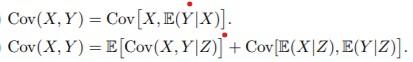 Solved Cov(X, Y) = Cov[X, E(Y|X)]. Cov(X,Y)=E(Cov(X, Y|Z)] + | Chegg.com