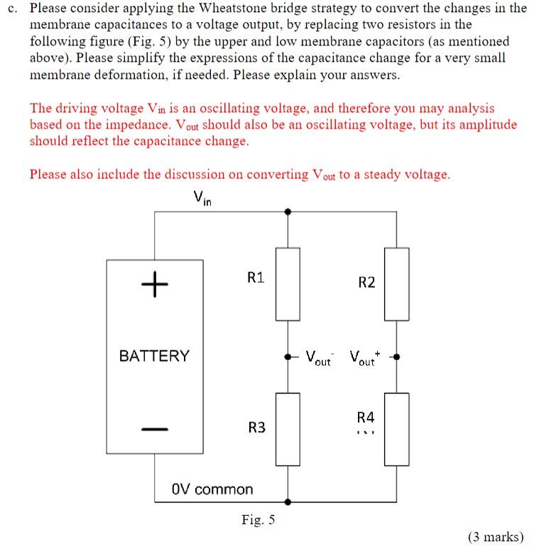 Solved Please consider applying the Wheatstone bridge | Chegg.com