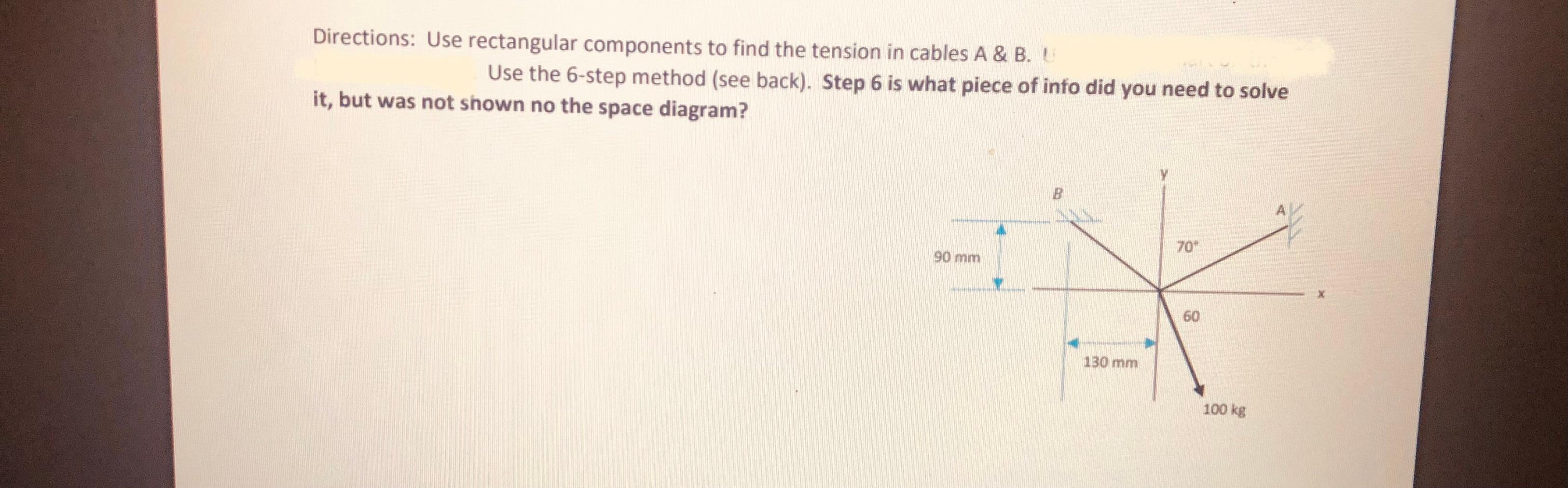 Solved Directions: Use rectangular components to find the | Chegg.com