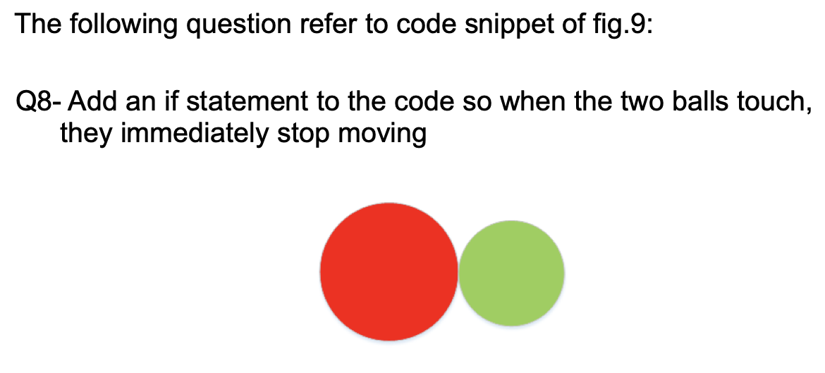 Solved Fig 9 Code snippet for the homework The following | Chegg.com Solved Fig 9 Code snippet for the homework The following | Chegg.com