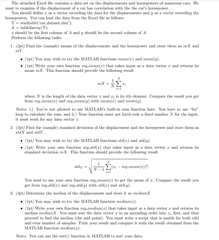 Solved The attached Excel file contains a data set on the | Chegg.com