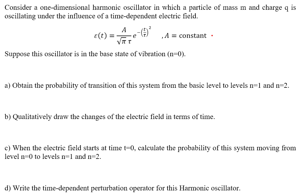 i have a problem in quantum mechanics | Chegg.com