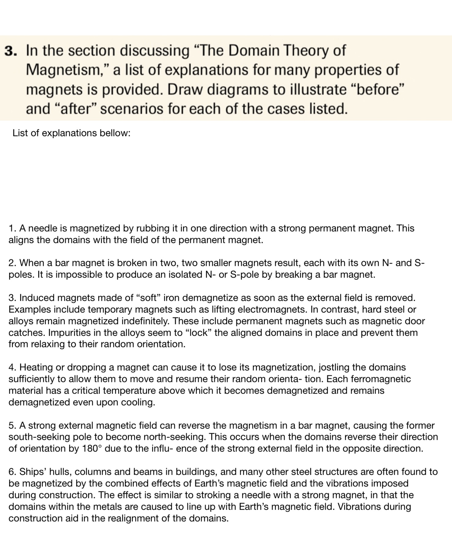 3. In the section discussing "The Domain Theory of | Chegg.com