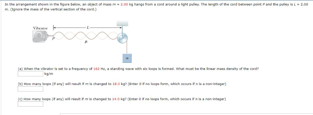 Solved 9. + -2 points SerPSE9 18.P.023.WI The A string on a | Chegg.com