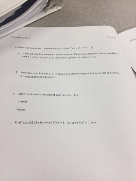 Solved S. Symbolic Representation: Consider the following | Chegg.com