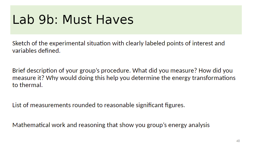 Solved Lab 9b: Calculating Changes in Thermal Energy A | Chegg.com