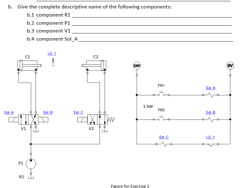 Solved b. ﻿Give the complete descriptive name of the | Chegg.com