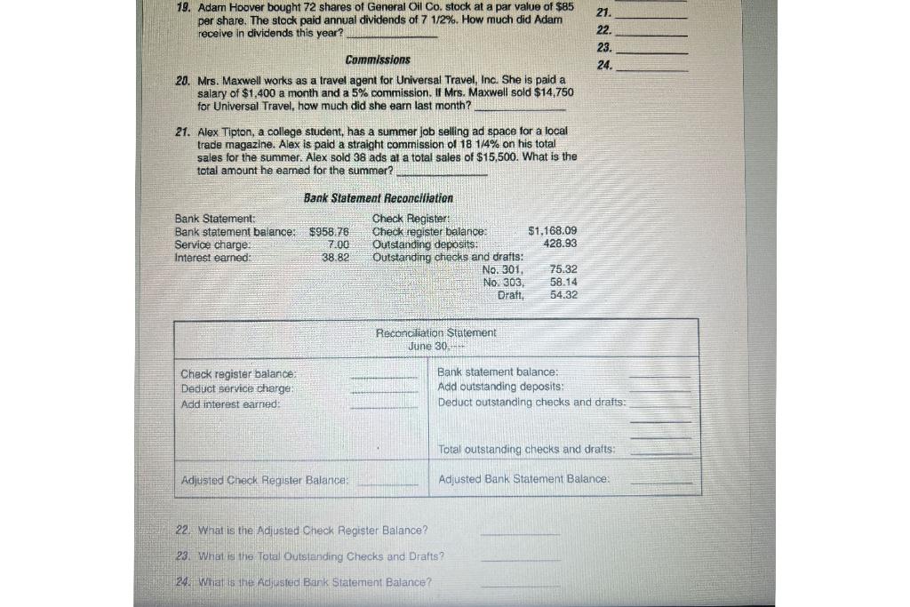 i need to solve each problem in these 2 pages from 1 | Chegg.com