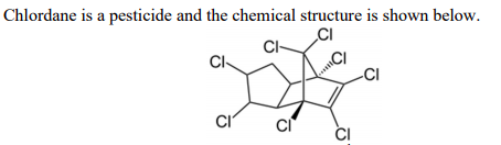 Solved The LD50 of chlordane in humans is ~ 30 mg kg-1, | Chegg.com