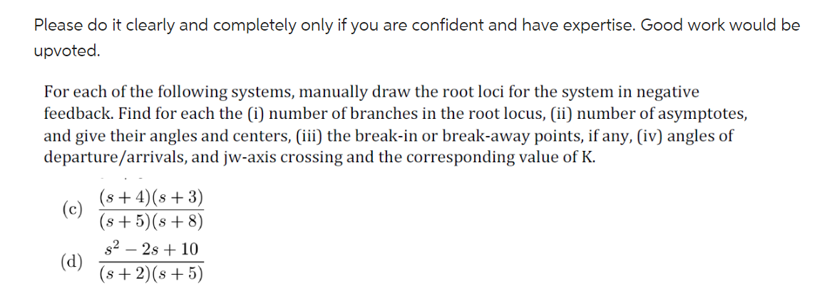 Solved SOLVE IT WITH PEN AND PAPER. IF YOU TYPE IT, I WILL | Chegg.com