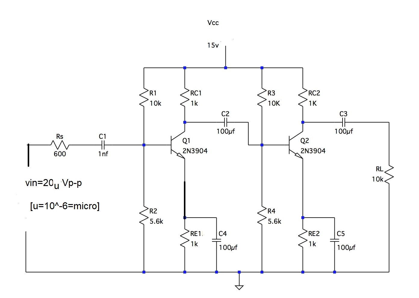 Solved The BETA of each transistor is the same, and equal to | Chegg.com