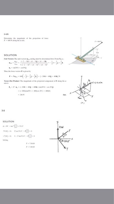 Solved 2-125, SOLUTION 3.6 SOLUTION 加55B" | Chegg.com
