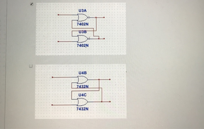 Solved Which of the following are valid logic diagrams for a | Chegg.com