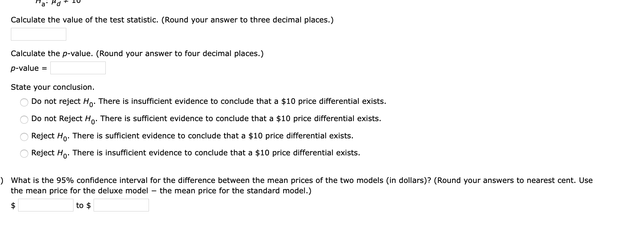 Solved (a) The manufacturer's suggested retail prices for | Chegg.com