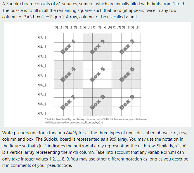 Solved A Sudoku board consists of 81 squares, some of which | Chegg.com
