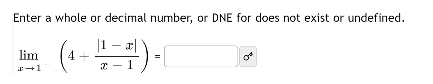 Solved Enter a whole or decimal number, or DNE for does not | Chegg.com
