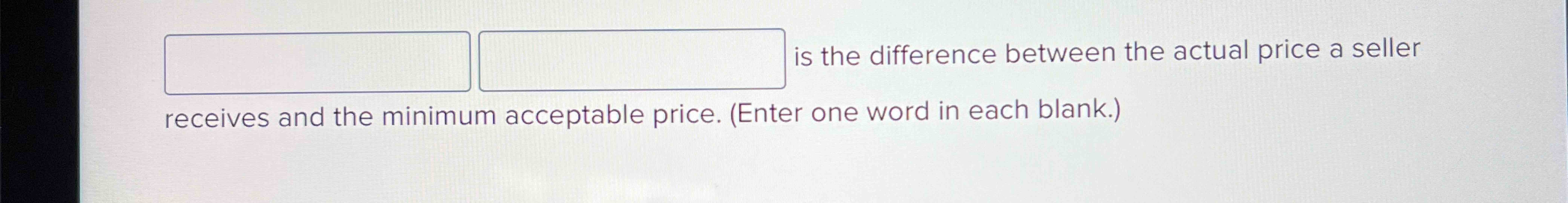 Solved is the difference between the actual price a | Chegg.com