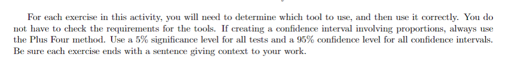 For each exercise in this activity, you will need to | Chegg.com