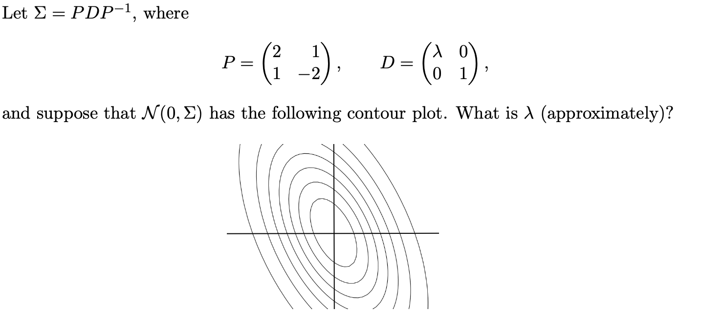 Solved Let £ = PDP-1, where P= (* _), D=C 1); and suppose | Chegg.com