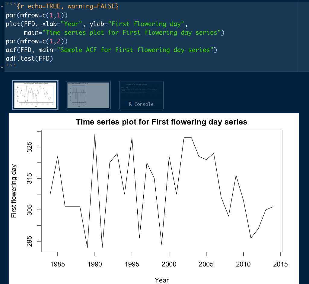 Solved '{r echo=TRUE, warning=FALSE} par(mfrow=C(1,1)) | Chegg.com