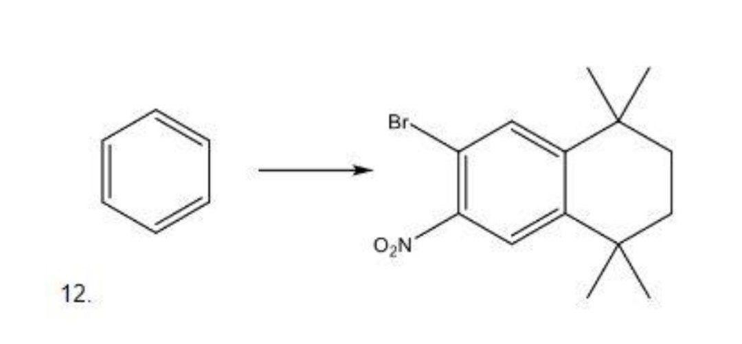 Solved Br. OI O2N 12. | Chegg.com