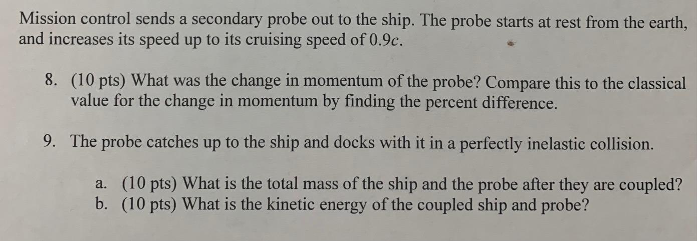 This is worth a fair few points so please only solve | Chegg.com