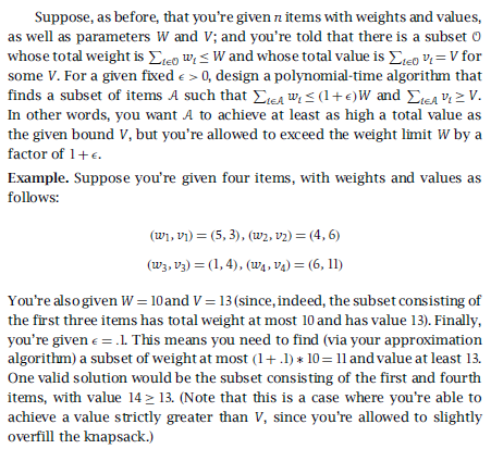 2. (25) [Approximation algorithm: Maximum weight | Chegg.com