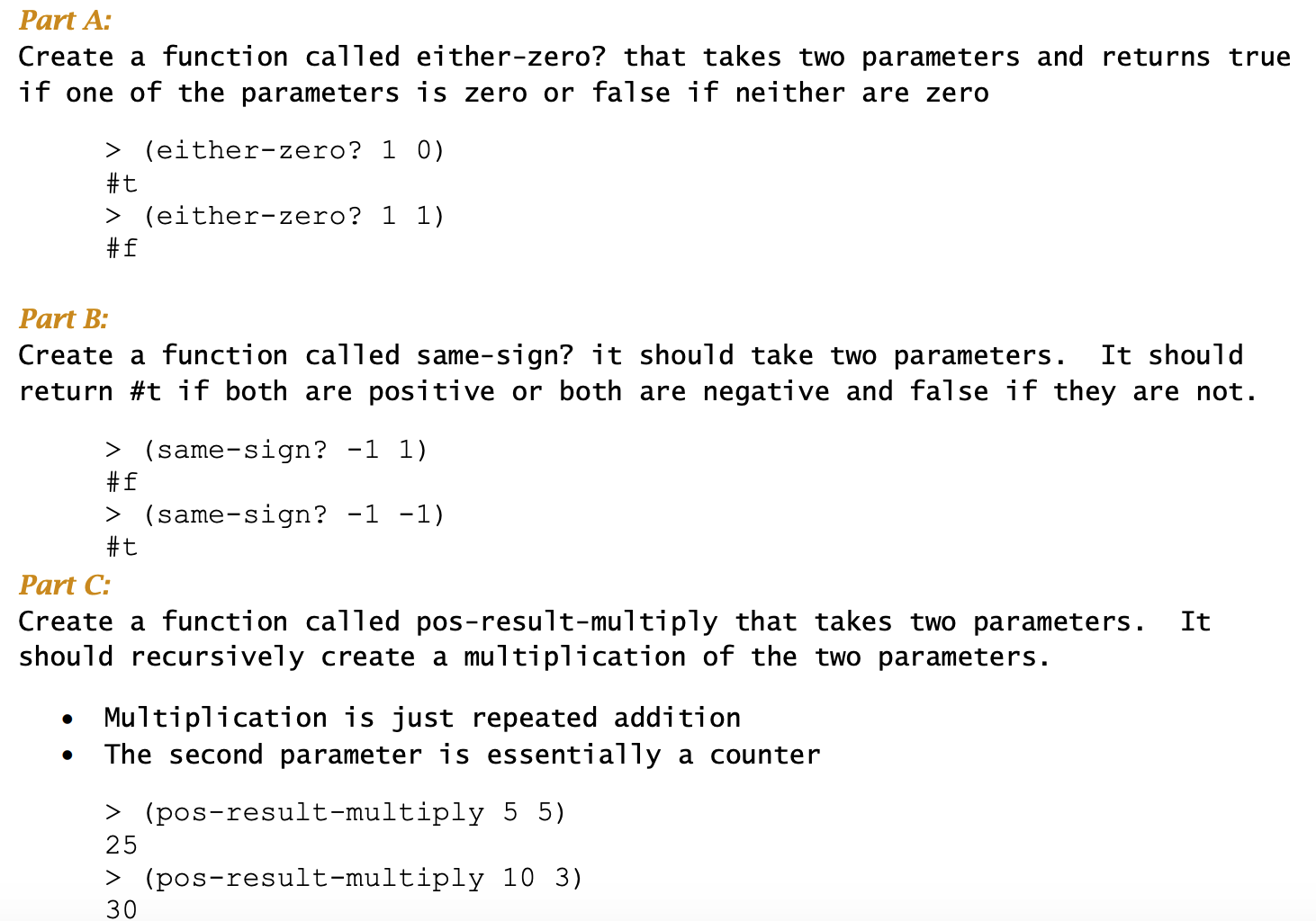 Solved We're going to build a recursive multiplication | Chegg.com
