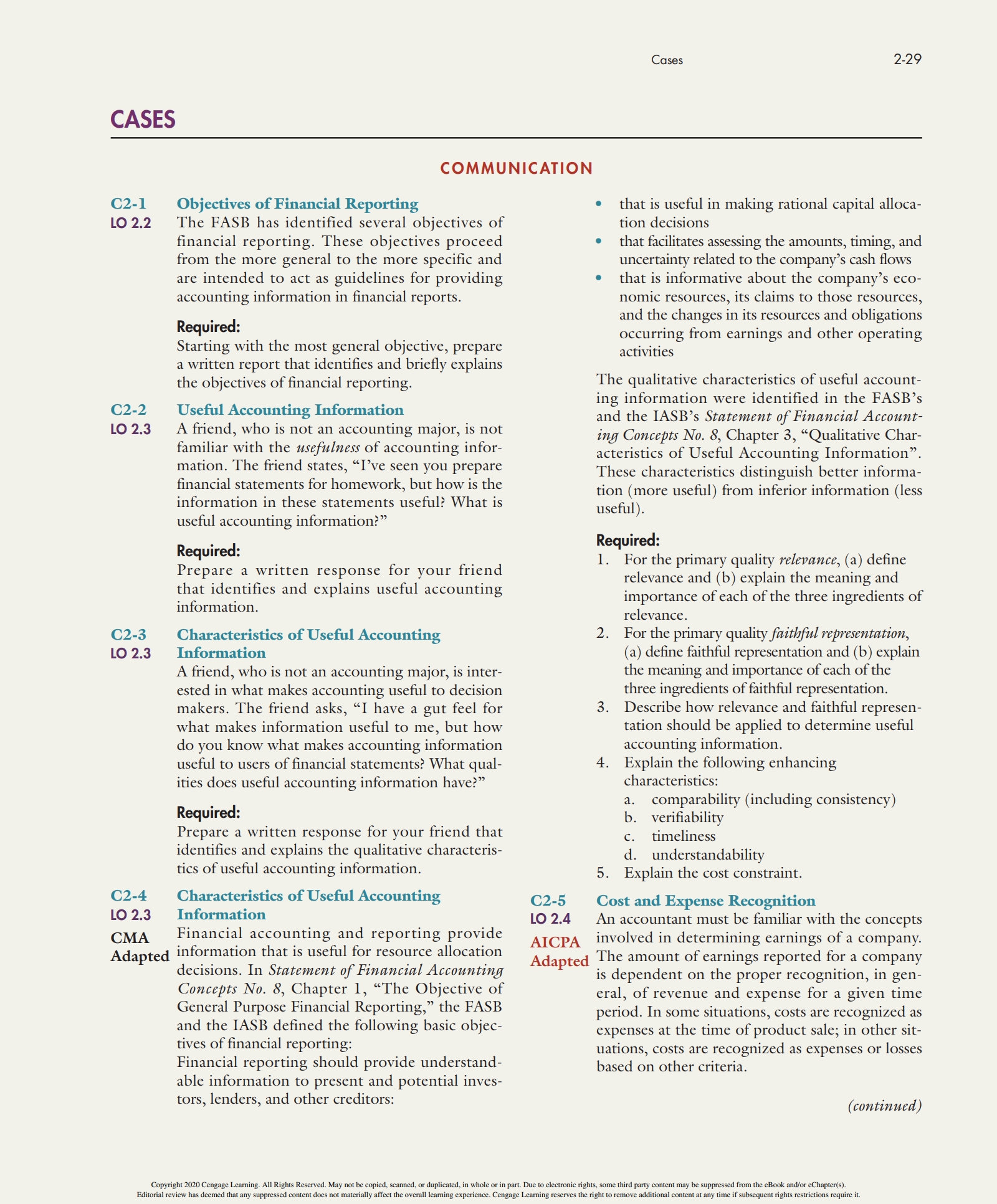 Solved Solve Exercise C2-2, Page 2-29 (Useful Accounting | Chegg.com