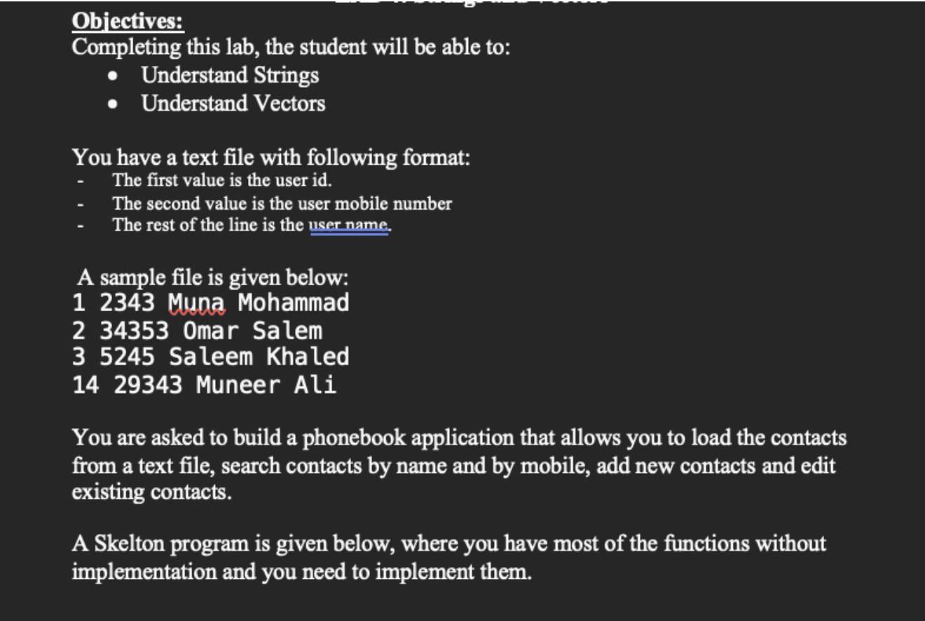 Solved Urgently please c++ FOR MacBook with the latest | Chegg.com