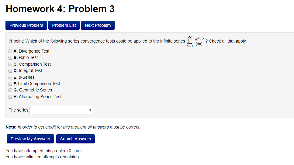 Solved Homework 4: Problem 3 Previous Problem Problem List | Chegg.com