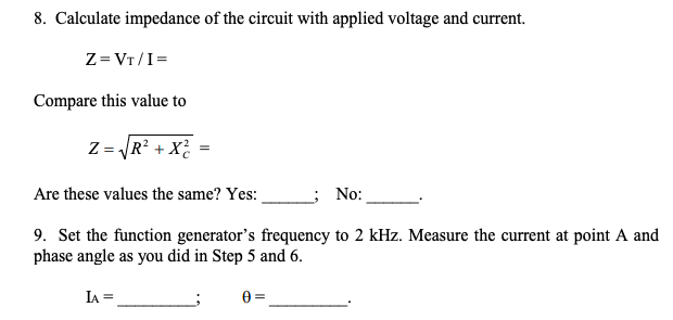 Solved Equipment & components: Function Generator Digital | Chegg.com