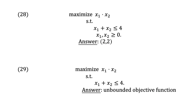 Solved Solve the following using the Fritz-John conditions. | Chegg.com