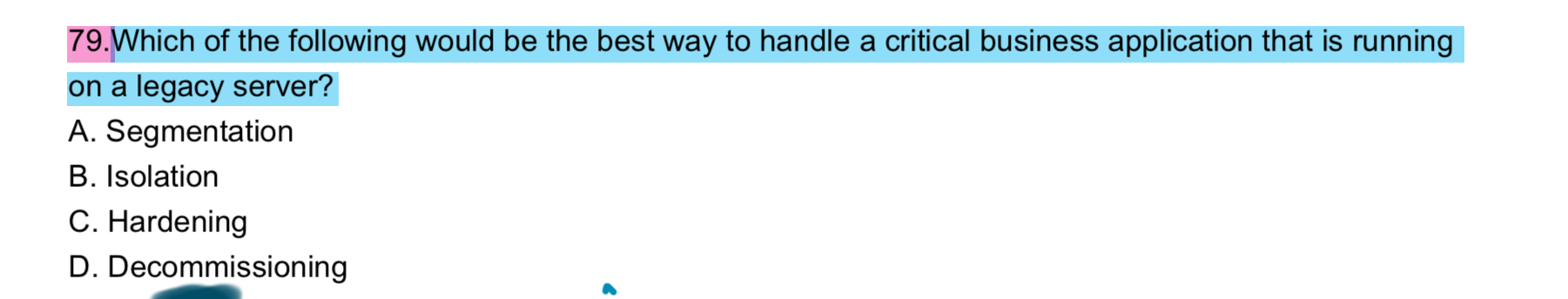 Solved Which of the following would be the best way to | Chegg.com