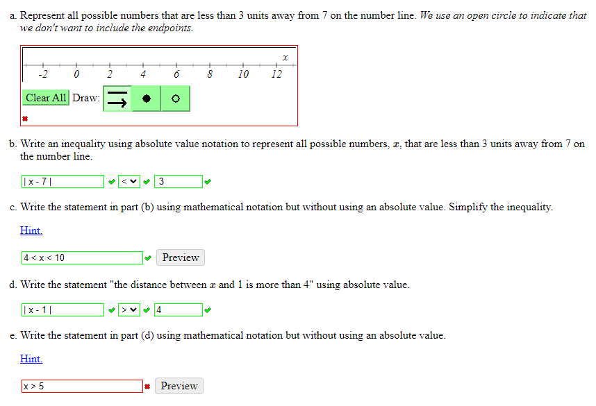 Solved a. Represent all possible numbers that are less than | Chegg.com