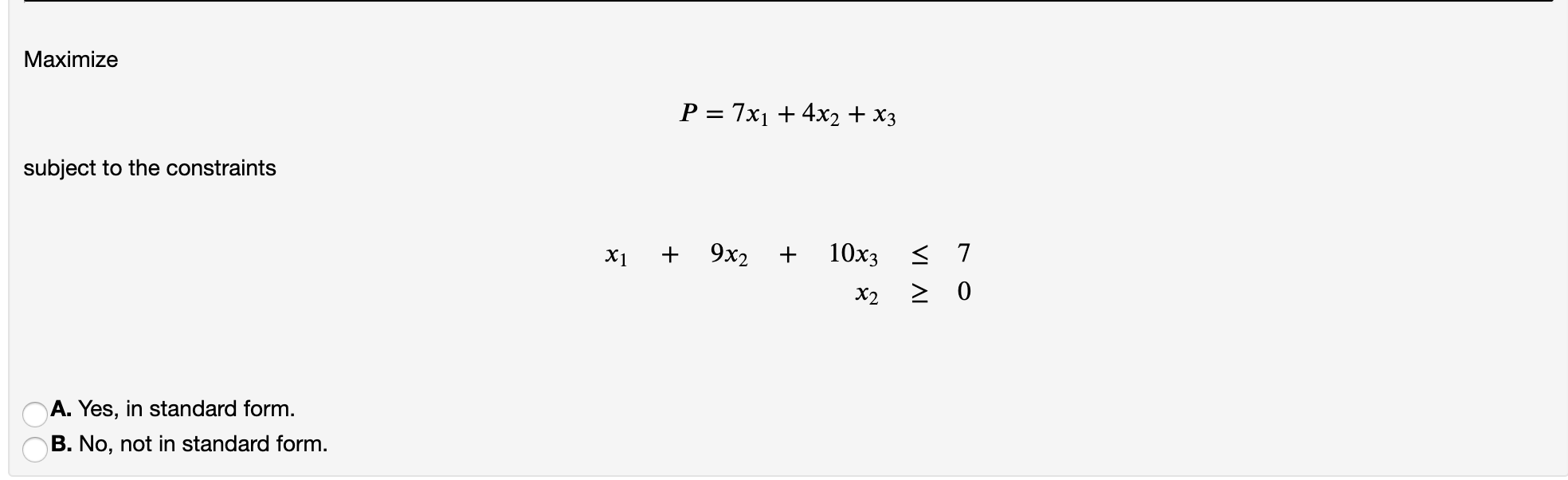 Solved (4 points) For each system, determine if it is in | Chegg.com