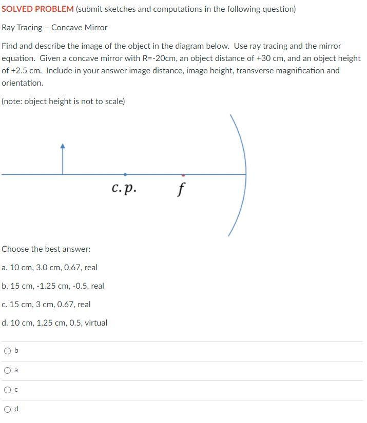 Solved SOLVED PROBLEM (submit sketches and computations in | Chegg.com
