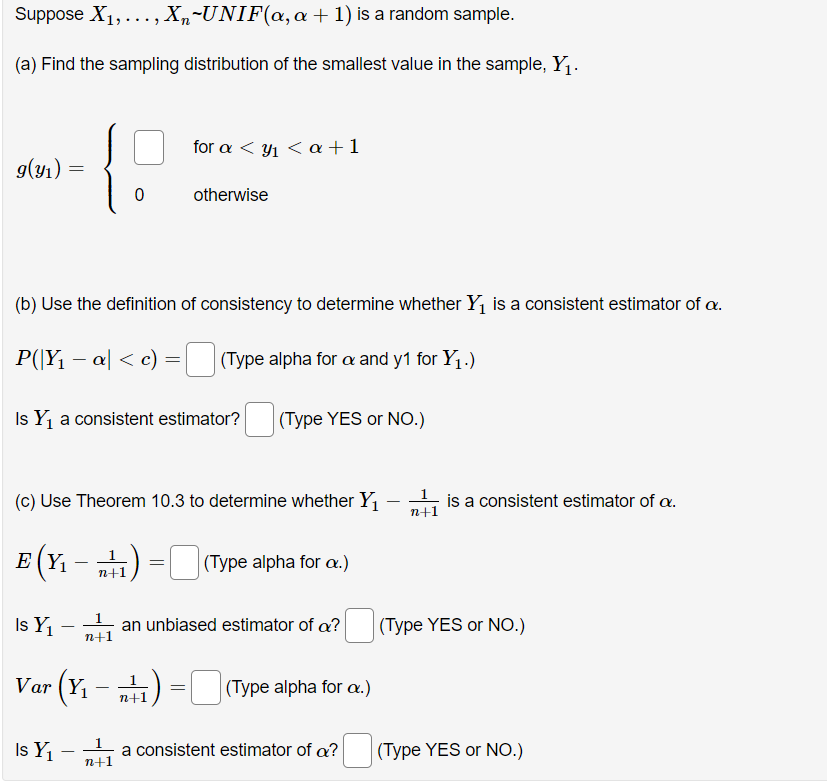 Solved Suppose X1, ..., Xn-UNIF(a, a + 1) is a random | Chegg.com