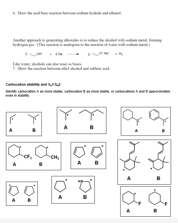Solved Acidity and Basicity of Alcohols The acid base | Chegg.com