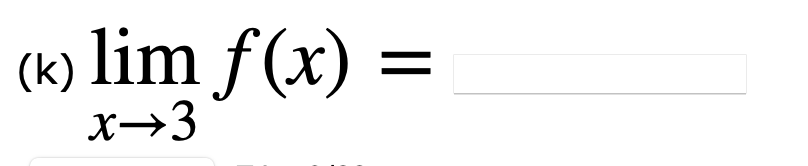 Solved Find limx→3−f(x),limx→3+f(x) and limx→3f(x) | Chegg.com