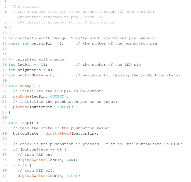 Solved Write a program that uses a pushbutton to trigger an | Chegg.com