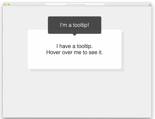 Solved In HTML Create the tooltip text over the div | Chegg.com