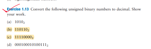 Solved Exercise 1.7 How many different numbers can be | Chegg.com