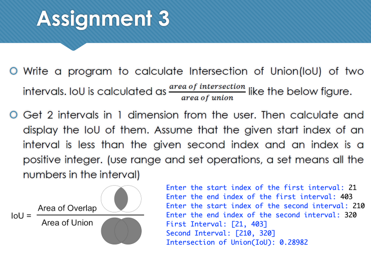 Solved Assignment 1 - Write a program that requests two sets | Chegg.com