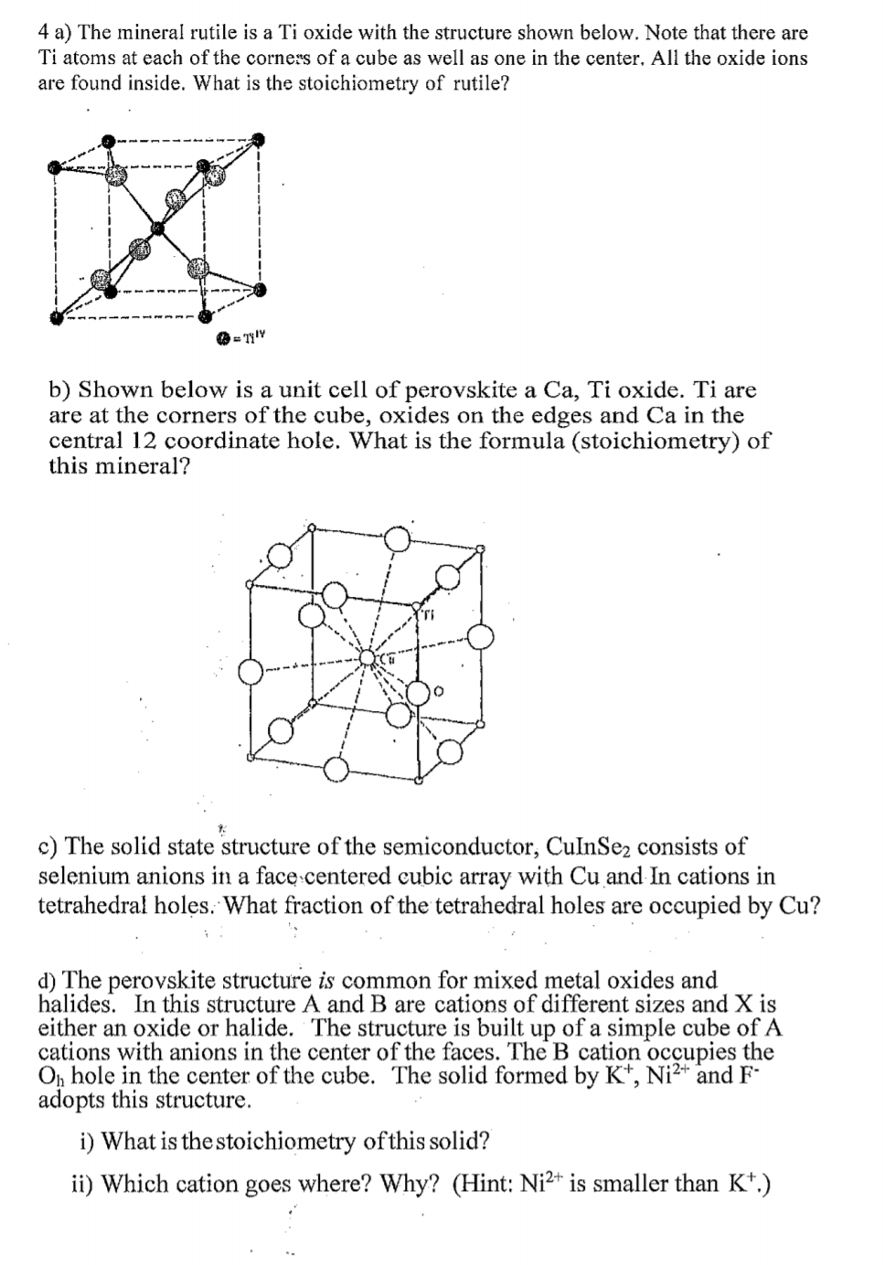 Rutile Structure